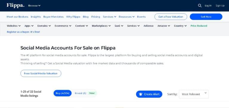 Flippa Recensione: Cos'è, Come Usarlo e Alternative del 2025